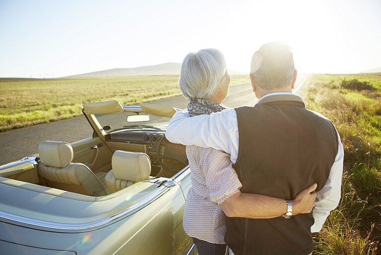 Mit dem Auto auf Rundreise. Große Auswahl für Sie.